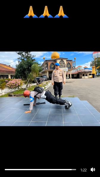 Bikin Tutorial Main Lato Lato Polisi Ini Minta Maaf Dan Disanksi