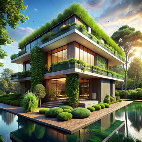 The Intersection Of Luxury And Sustainability In Architecture Backgrounds  Free Download
