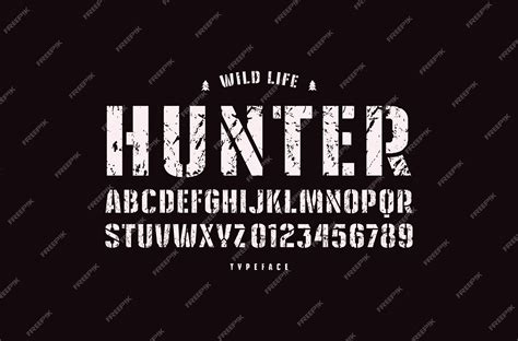 Premium Vector Font Effects Letter Vector