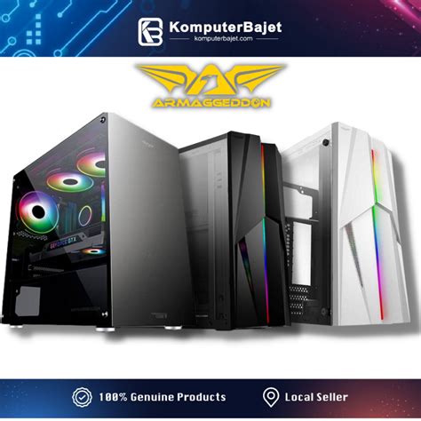 Armaggeddon Rgb Gaming Atx Matx Casing Tron X Tessaraxx Core V Cheap Casing Shopee Malaysia