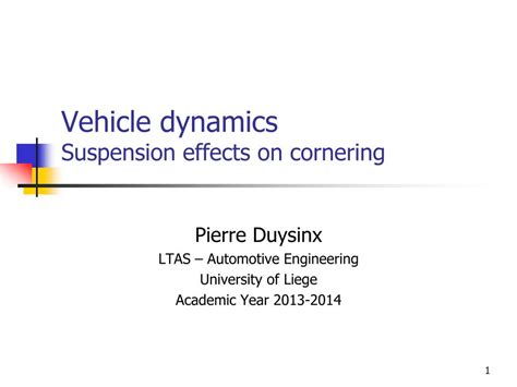 Ppt Vehicle Dynamics Powerpoint Presentation Free Download Id7496675