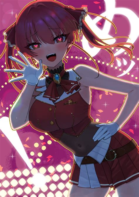 Houshou Marine Marine Ch Mobile Wallpaper By Helvetica R Zerochan Anime Image Board