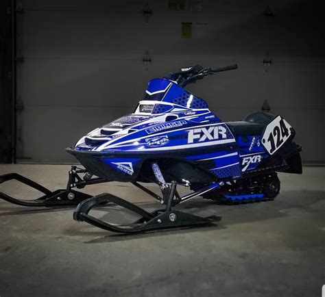 Brm Offroad Polaris 120 Indy And 120 Assault Snowmobile Graphics Sled Wraps