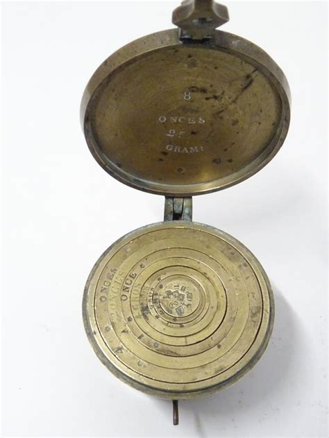 nested cup weights brass catawiki