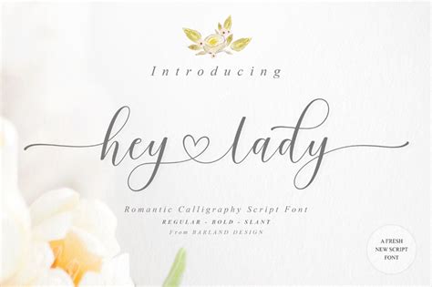 Hey Lady Script Font Dafont Com