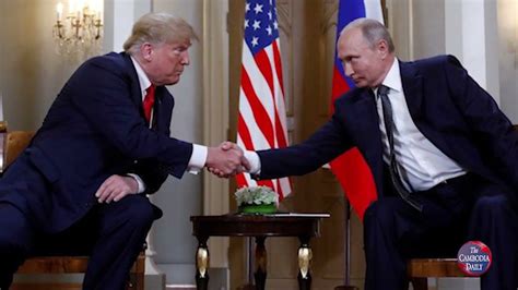 Msjtv News លោកពូទីន បានសាទរលោកត្រាំ បន្ទាប់ពីឈ្នះការបោះឆ្នោត