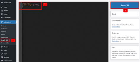 How To Justify Text In Wordpress Justfreewpthemes