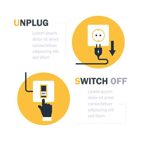 Saving Energy Tips Unplug Appliances When Not In Use And Switch Off