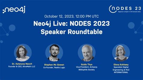 kateryna nesvit on linkedin neo4j live nodes 2023 speaker roundtable