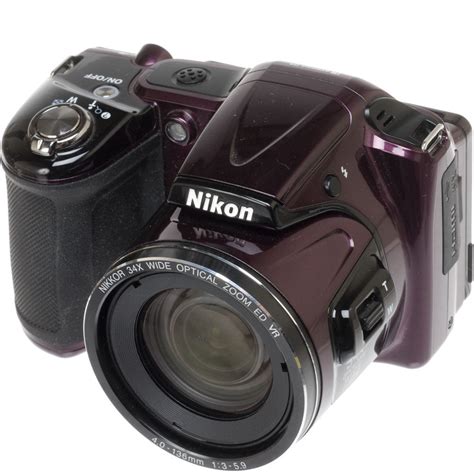 Nikon COOLPIX L830 Digital Camera (Plum) 26441 B&H Photo Video