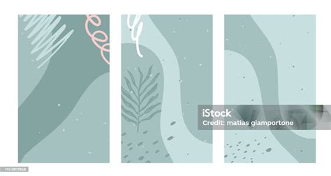 텍스트와 이미지를 위한 복사 공간이 있는 배경 템플릿입니다 추상적인 유기적 디자인 0명에 대한 스톡 벡터 아트 및 기타 이미지 0명 꽃 식물 디자인 Istock