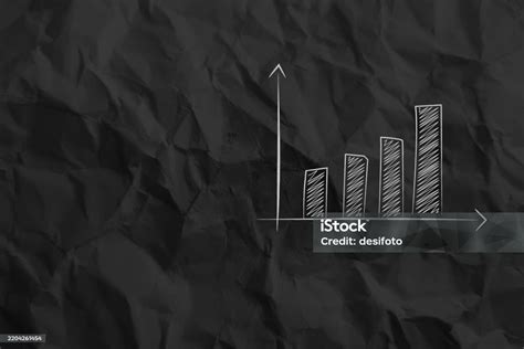 손으로 그린 흰색 좌표 평면 축 빈 빈 짙은 검은 색 오래 된 구겨진 찌그러진 주름 재활용 질감 종이 가로 벡터 배경 증가 추세