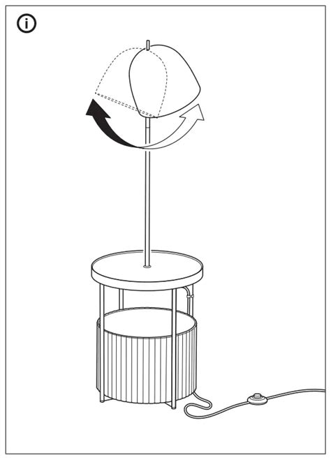 Ikea 00514518 TrindsnÖ Floor Lamp Instructions