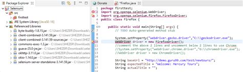 Does Selenium Work With Java 16 The Jars Are All There And Yet The