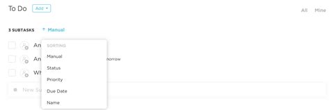Manage Subtasks In A Task Window Using The Bulk Action Toolbar ClickUp Help