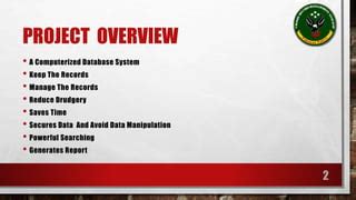 Crime Record Management System CRMS PPTX