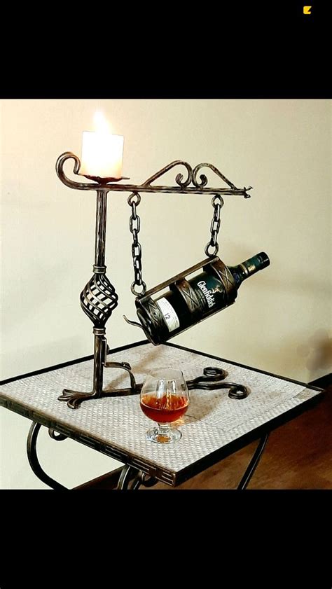 Бутылочница Шикарный стол Металлообработка Мебель из стали