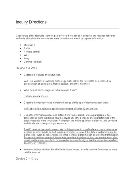0204 The Electromagnetic Spectrum The Non Visible Pdf Radio