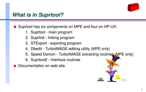 Inside Module 1 Introduction to Suprtool Page What is Suprtool? 3 - ppt ...