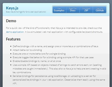 20个优秀的 Javascript 键盘事件处理库 梦想天空(山边小溪) 博客园 20个优秀的 Javascript 键盘事件处理库 梦想天空(山边小溪) 博客园