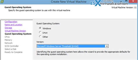 windows server 2016 hyper v on vmware esx virtualization