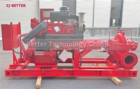 2000gpm Powerful Diesel Split Case Fire Pumps Systems Better