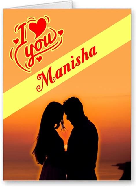 Manisha Love Name Wallpaper