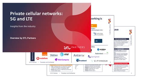 Private 5G Use Cases For Industry 4 0 STL Partners