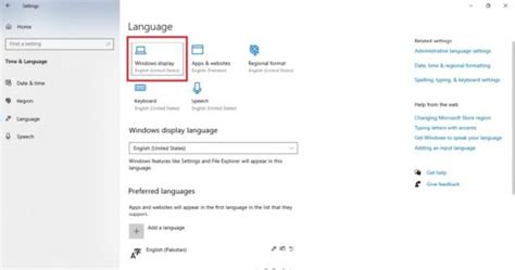 How To Change Default System Language Settings In Windows