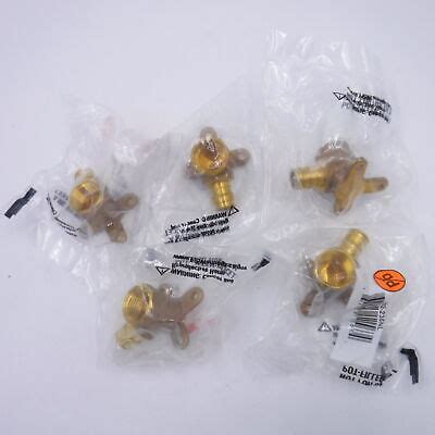 5 Pack Legend 1 2 F 1960 PEX X FNPT Three Hole Drop Ear 90 Elbow Brass OneClick Warehouse