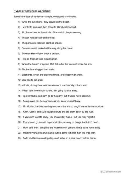 1092 Structure English Esl Worksheets Pdf And Doc