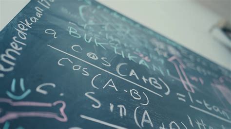 A School Blackboard Full Of Chalked Formulas Stock Footage Sbv 347752944 Storyblocks