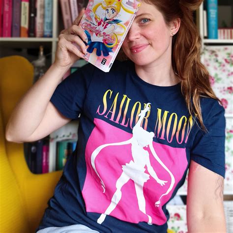Sailor Moon Silhouette T Shirt Blue Elbenwald