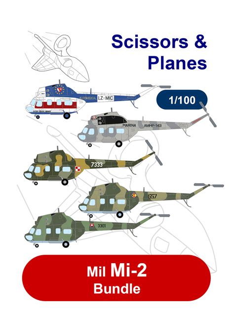 1100 Snp Mil Mi 2 Bundle Paper Model Ecardmodels