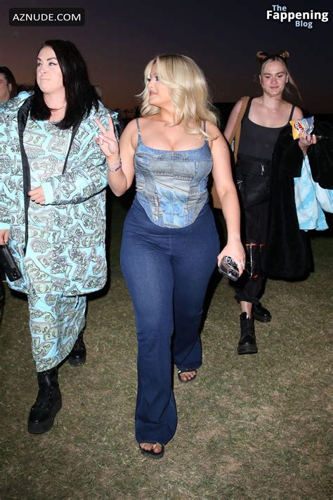 Bebe Rexha Sexy Shows Off Her Gorgeous Curves At The 2023 Coachella