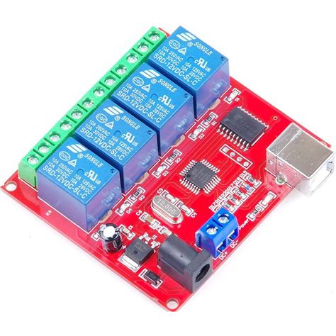 Modul 4 Relee 5v Comanda Prin Usb Emag Ro