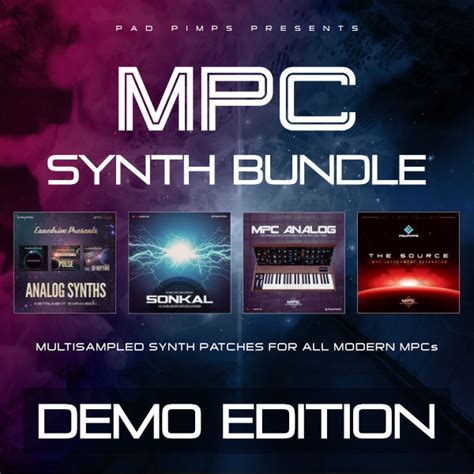 Multisampled Analog & Digital Synth Instruments For MPC & Force