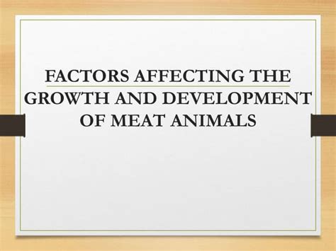 Factor Affecting Growthppt