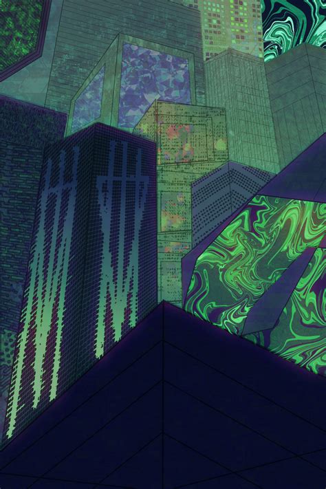 Ghost Zone Cityscape I Think These Places Are