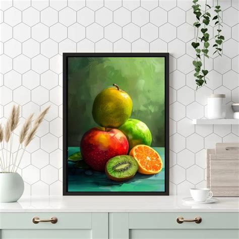 Quadro Para Cozinha Arte Frutas Elo7 Produtos Especiais