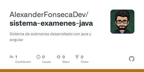 Github Alexanderfonsecadevsistema Examenes Java Sistema De Exámenes Desarrollado Con Java Y