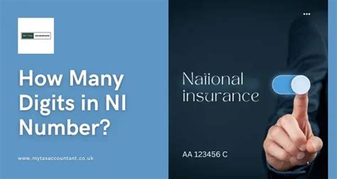 How Many Digits In NI Number NI Number On BRP A Lot More