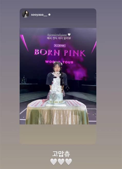230116 Jisoo Ig Story Update R Blackpink