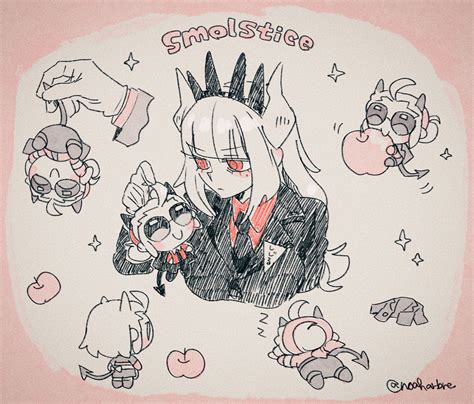 Lucifer And Justice Helltaker Drawn By Noah Tettsui Sole Danbooru