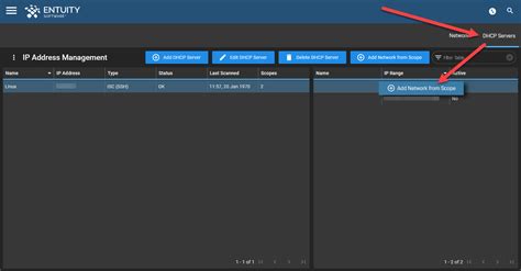 How Do I View Add Import Edit Or Delete Networks In Ipam Entuity