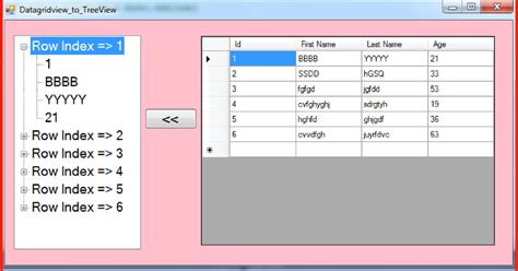 VB Net Transfer DataGridView Data To TreeView Bahasa Pemrogaman