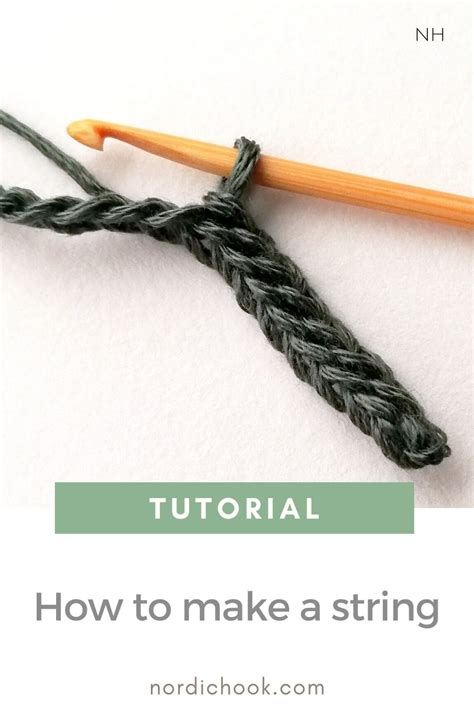 How To Make A String Nordic Hook