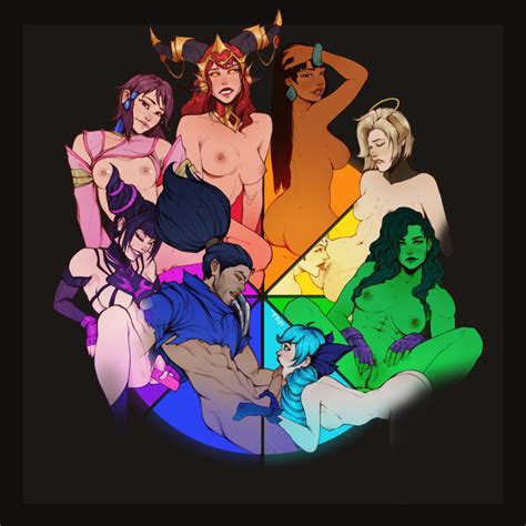 Rule 34 Alexstrasza Avengers Breasts Chel Color Wheel Challenge