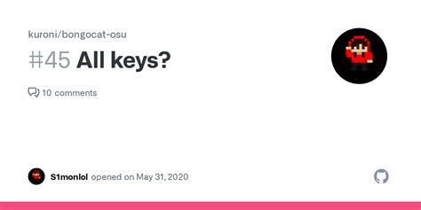 All Keys Issue Kuroni Bongocat Osu GitHub