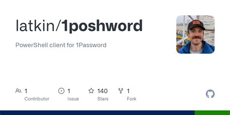 Github Latkin1poshword Powershell Client For 1password